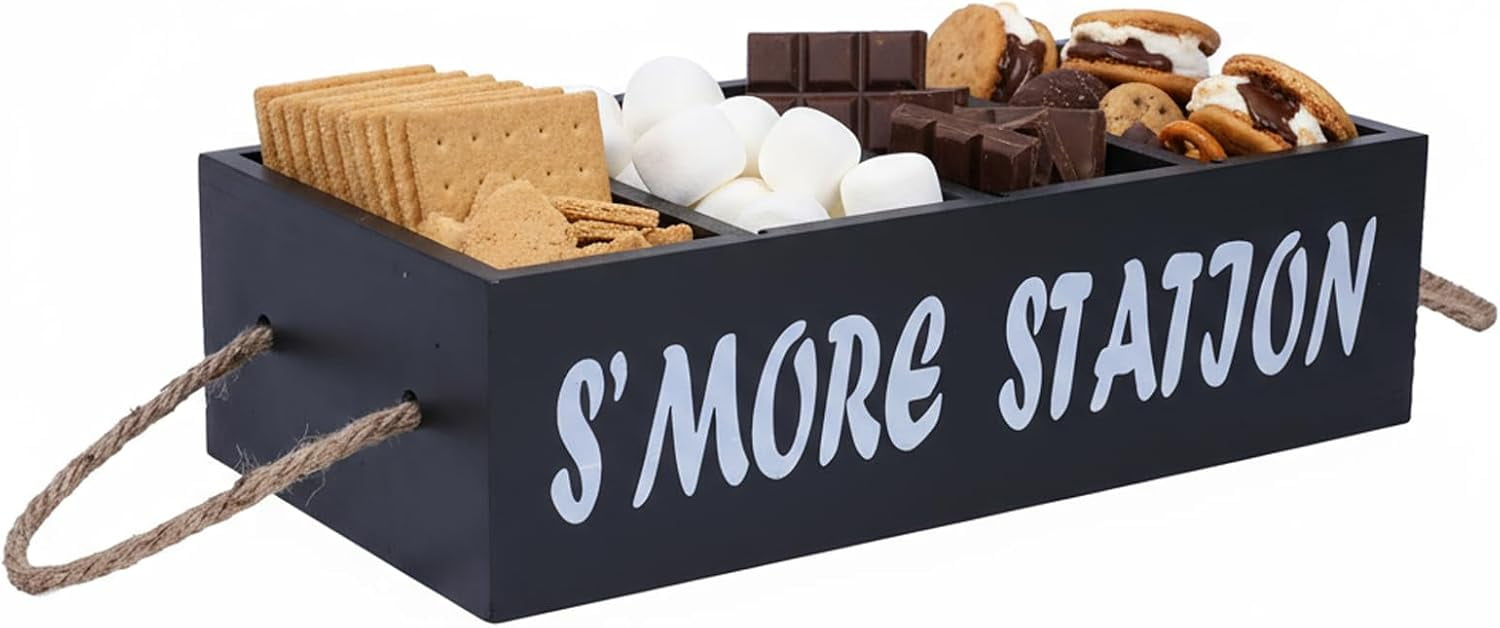 Smores Station S'mores Bar Holder,Smores , Smore Accessories Organizer ...