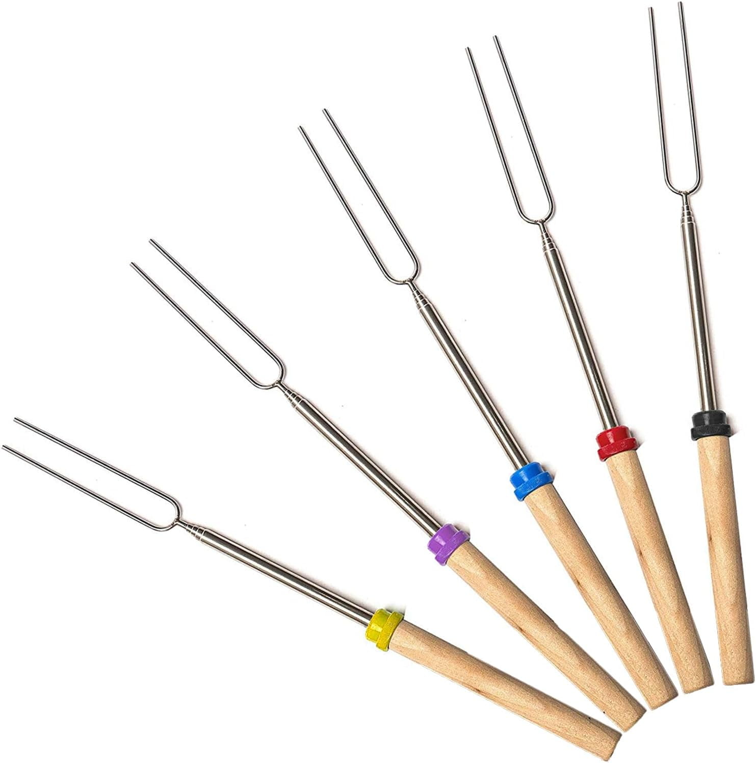 Smores Sticks for Fire Pit - Accessories for Campfire Marshmallow ...