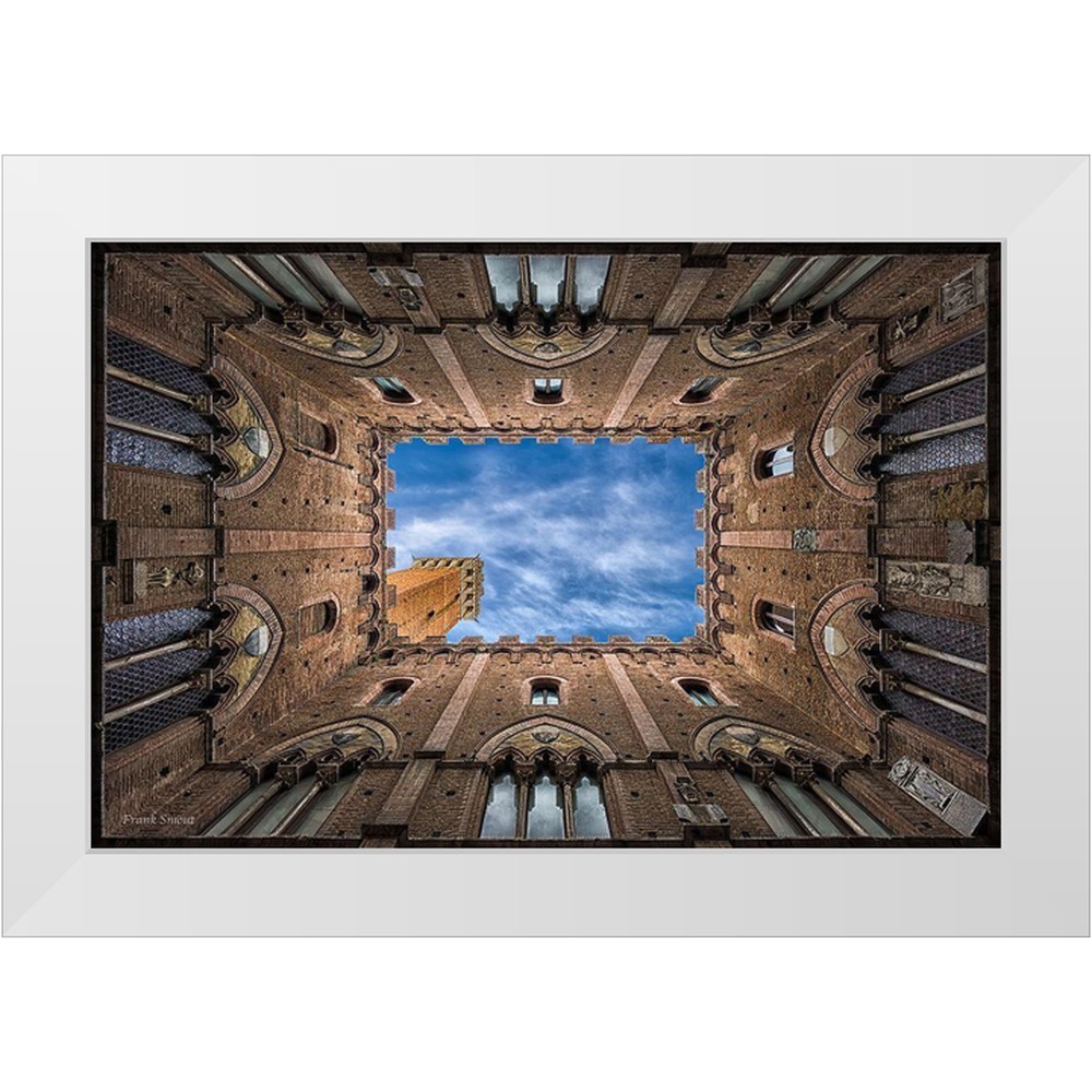 Smout Images, Frank 24x17 White Modern Wood Framed Museum Art Print ...