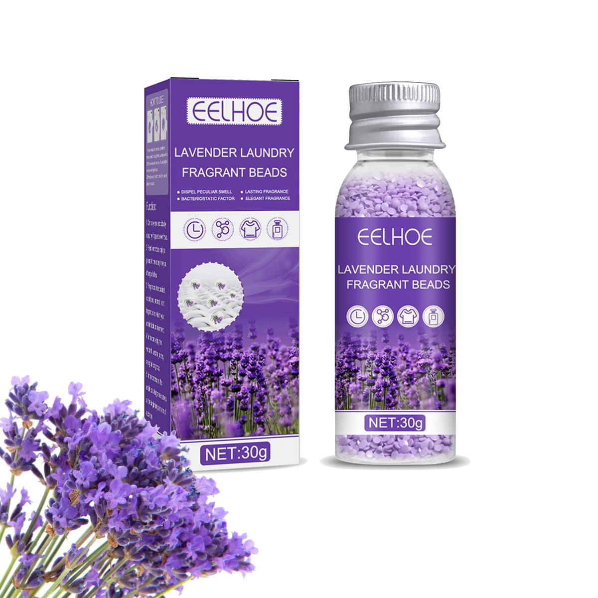 Smrinog 1Pcs Lavender Laundry Scent Booster Beads, Fabric Softener ...
