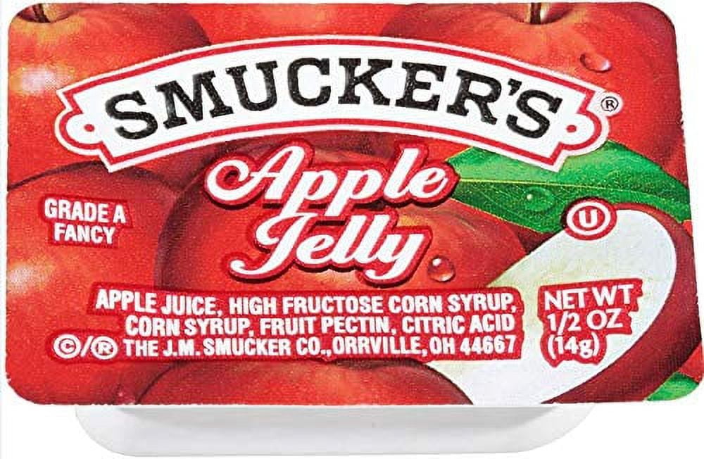 Smucker,S Apple Jelly Portion Control, 0.5 Ounce (Pack Of 200 ...