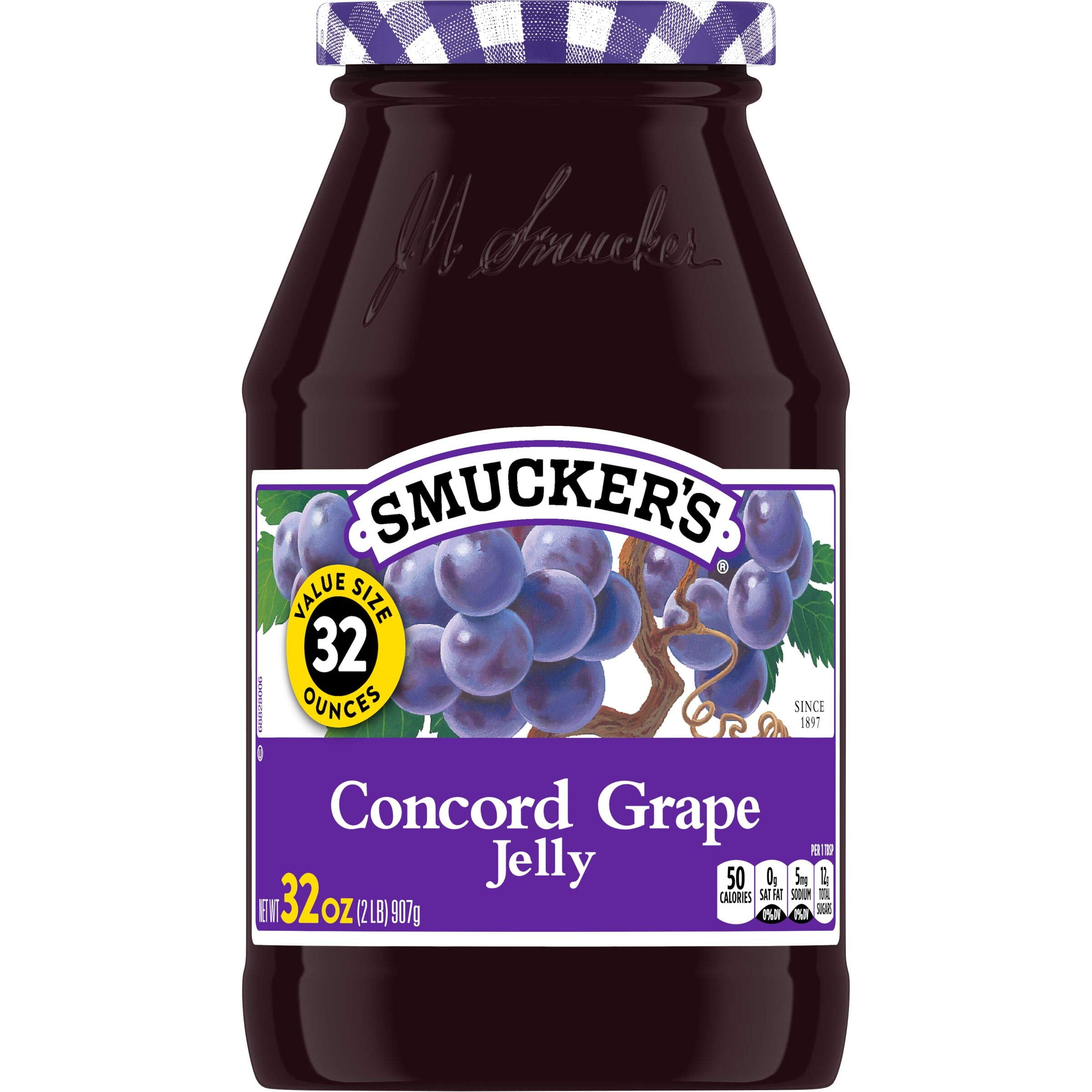 Smucker,S Concord Grape Jelly, 32 Oz - Walmart.com