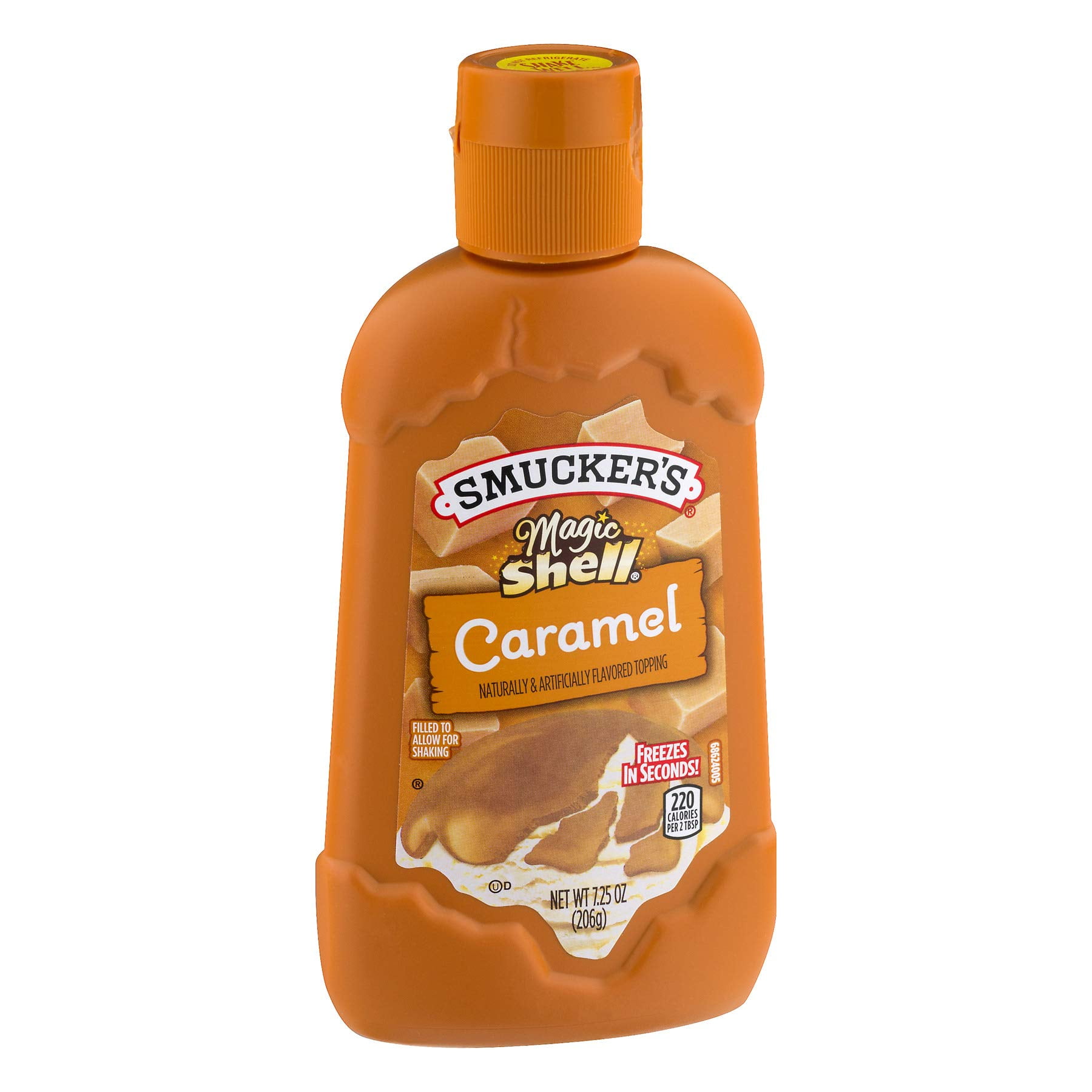 Smucker,S, Magic Shell, Caramel, 7.25Oz Bottle (Pack Of 3) - Walmart.com