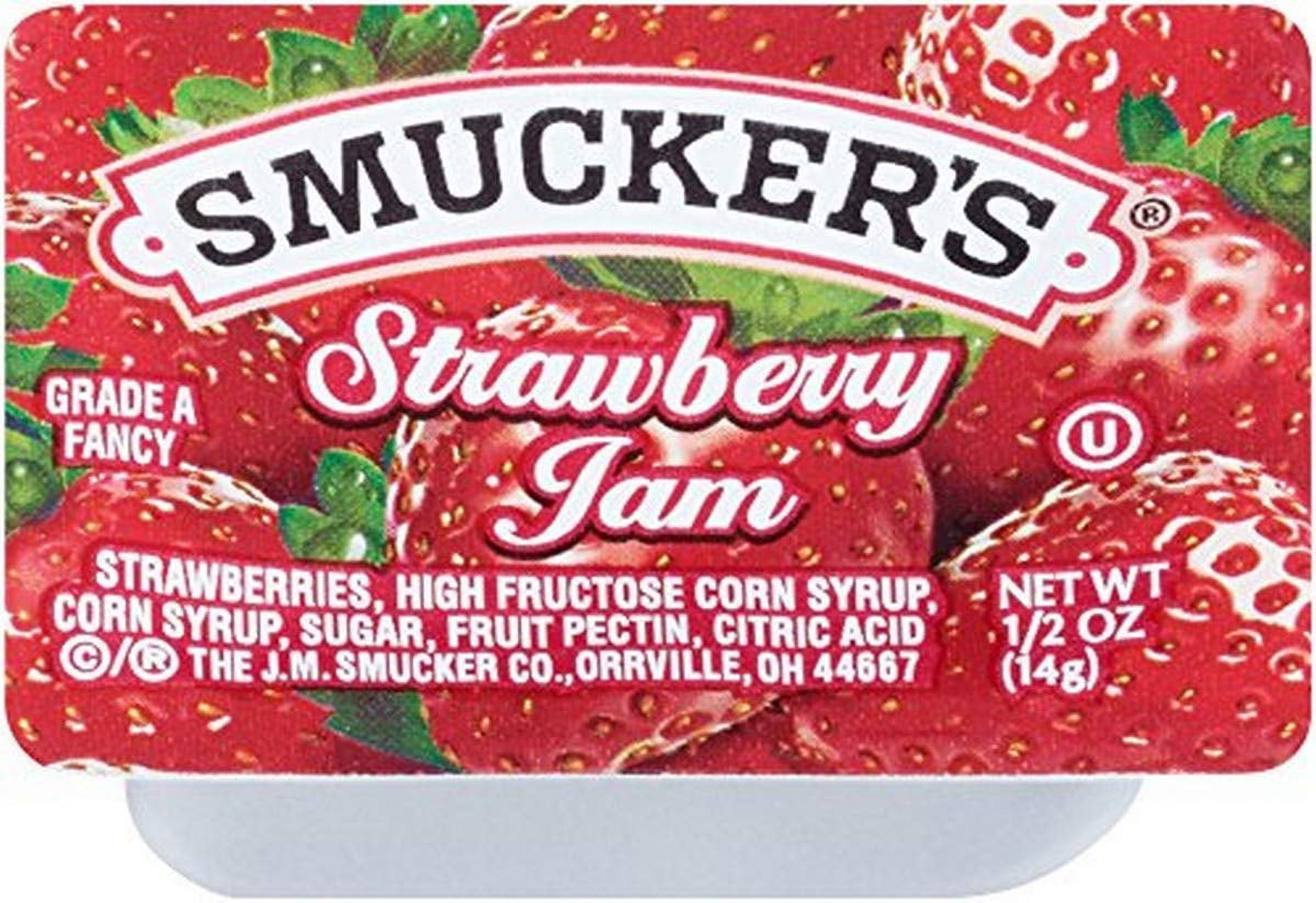 Smucker,S Strawberry Jam, 400 Count - Walmart.com
