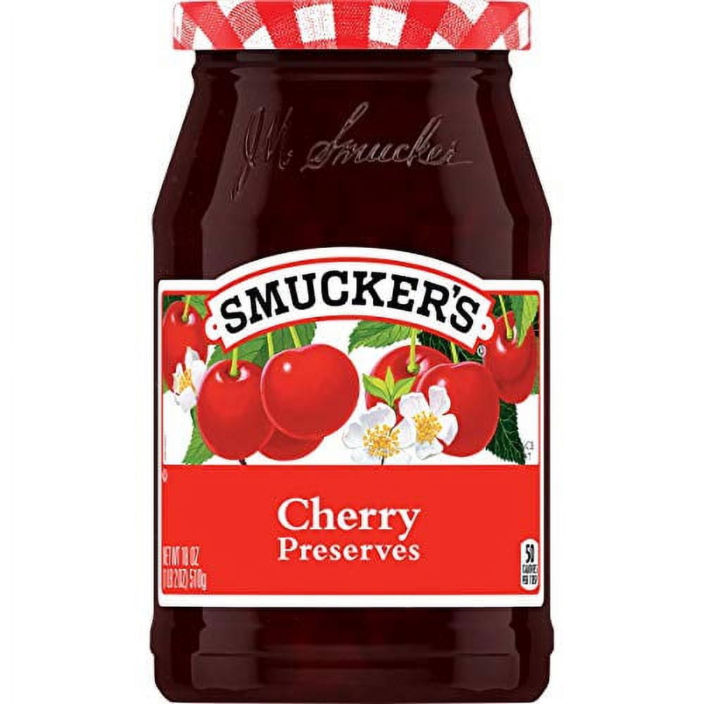 Smucker's Cherry Preserves, 18 Ounce (Pack of 6) - Walmart.com
