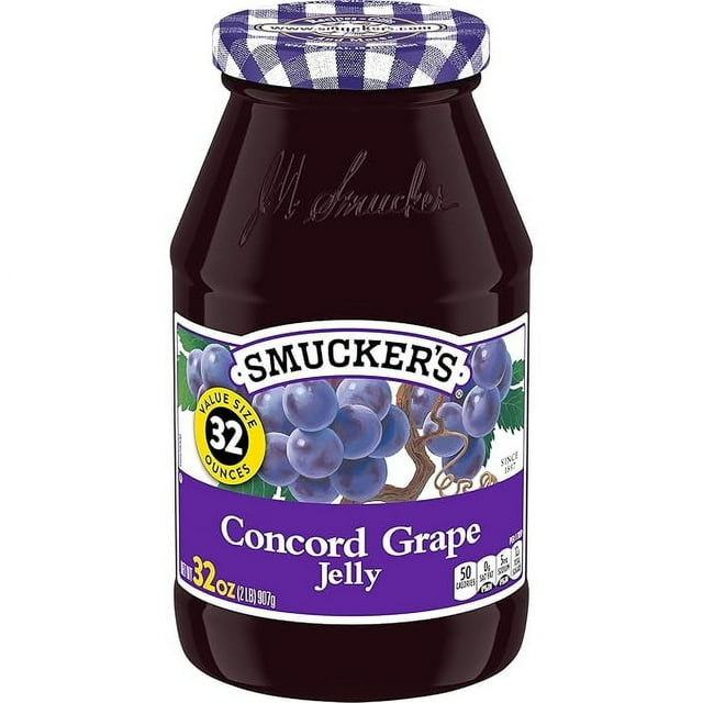 Smucker's Concord Grape Jelly, 32 Oz - Walmart.com