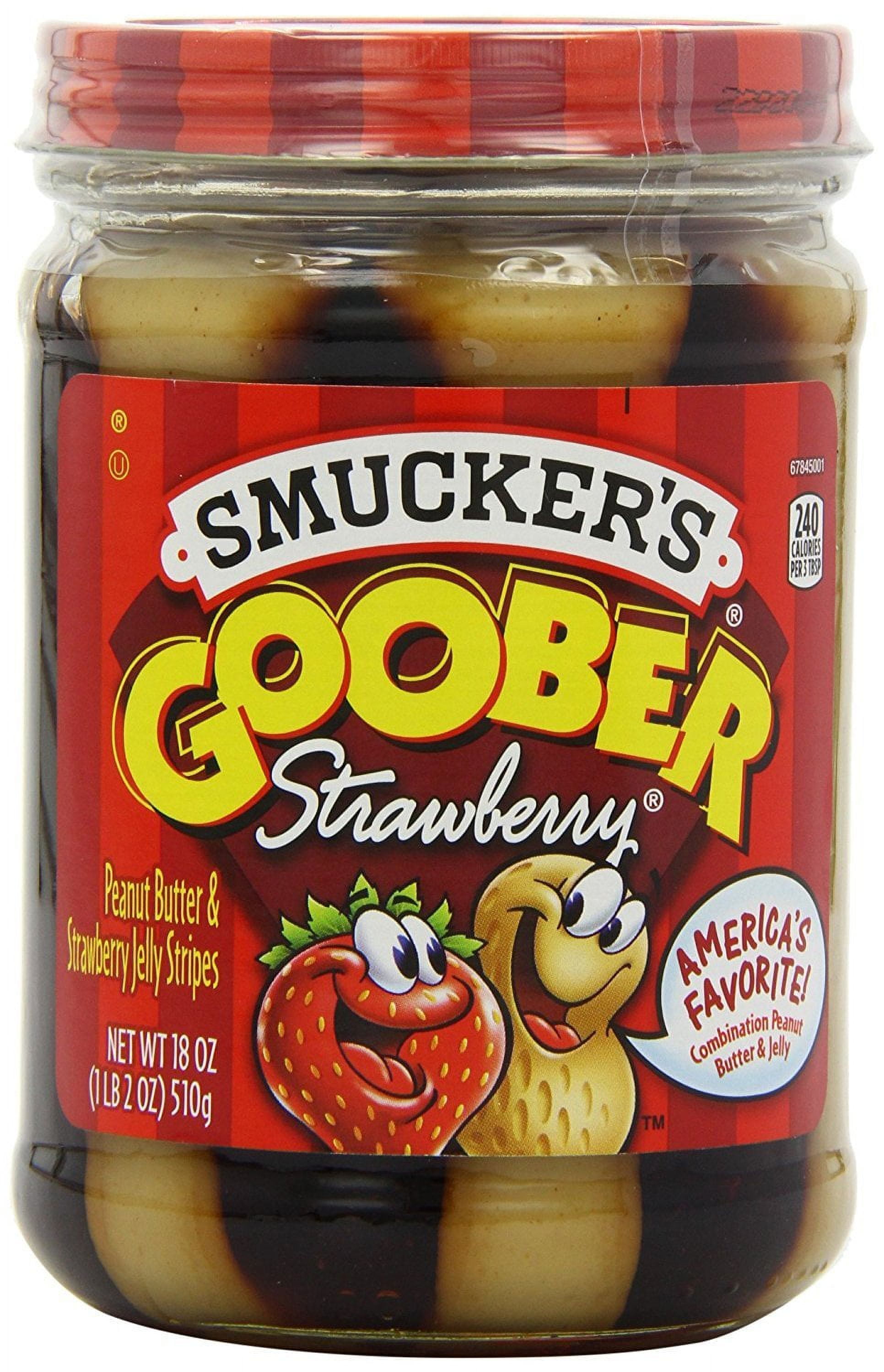 Smucker's Goober PB & Strawberry Jelly Stripes - 18 oz - Walmart.com