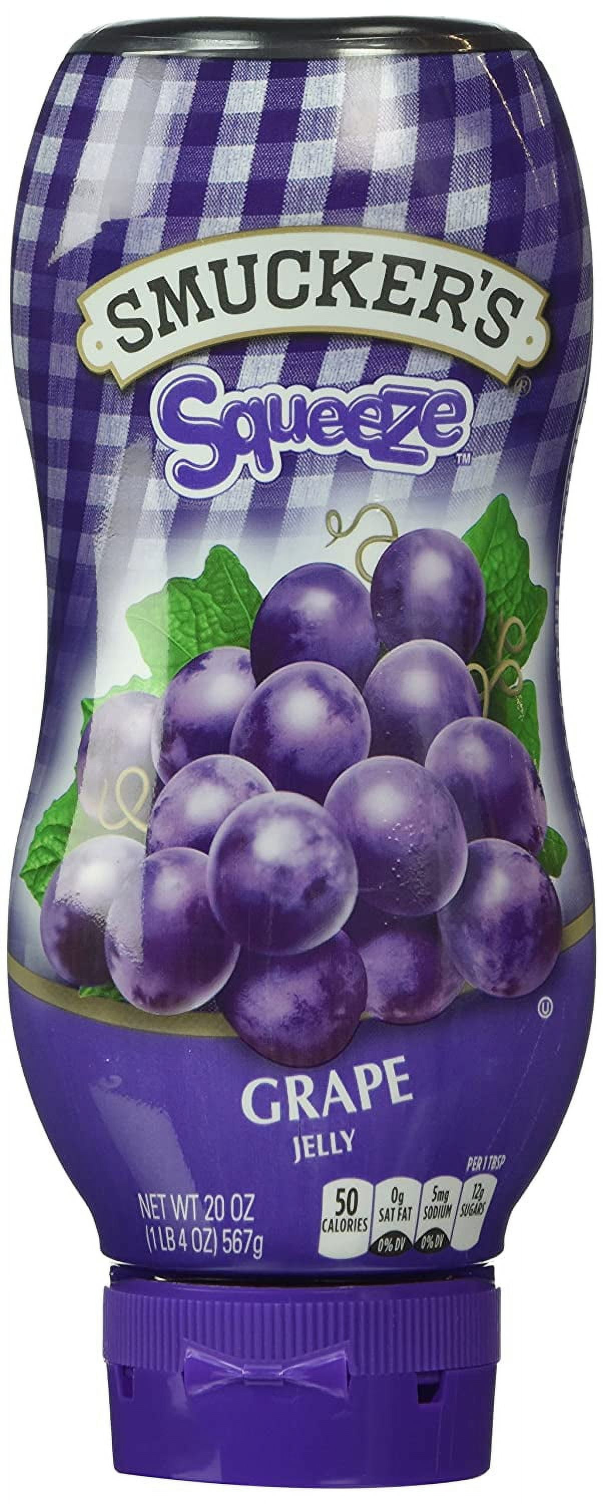 Smucker's Grape Squeeze Jelly, 20 oz - Walmart.com