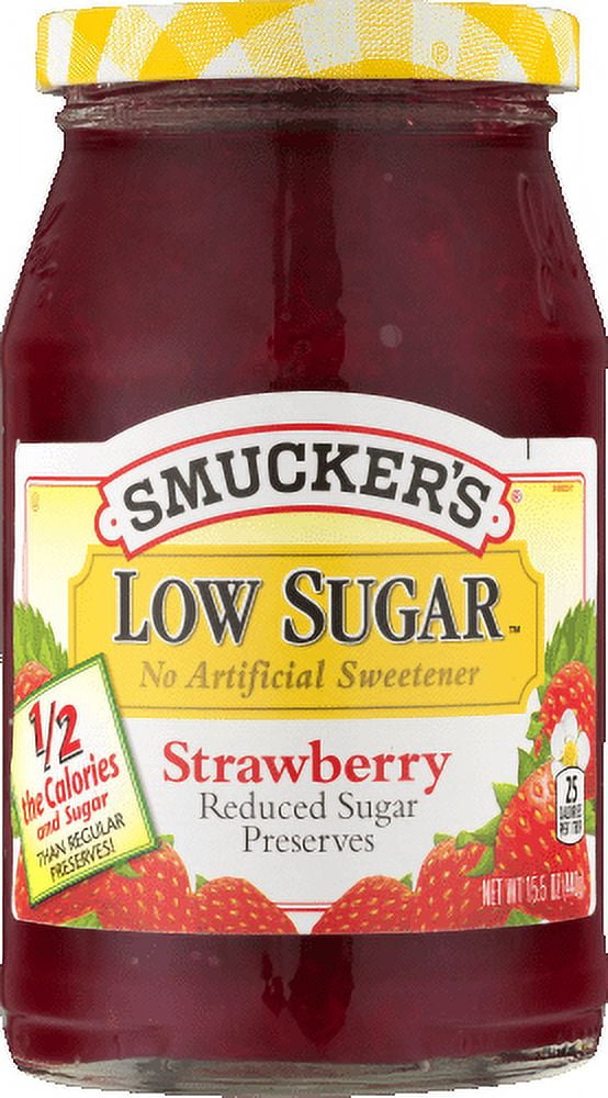 Smucker's Low Sugar Preserves Strawberry - Walmart.com