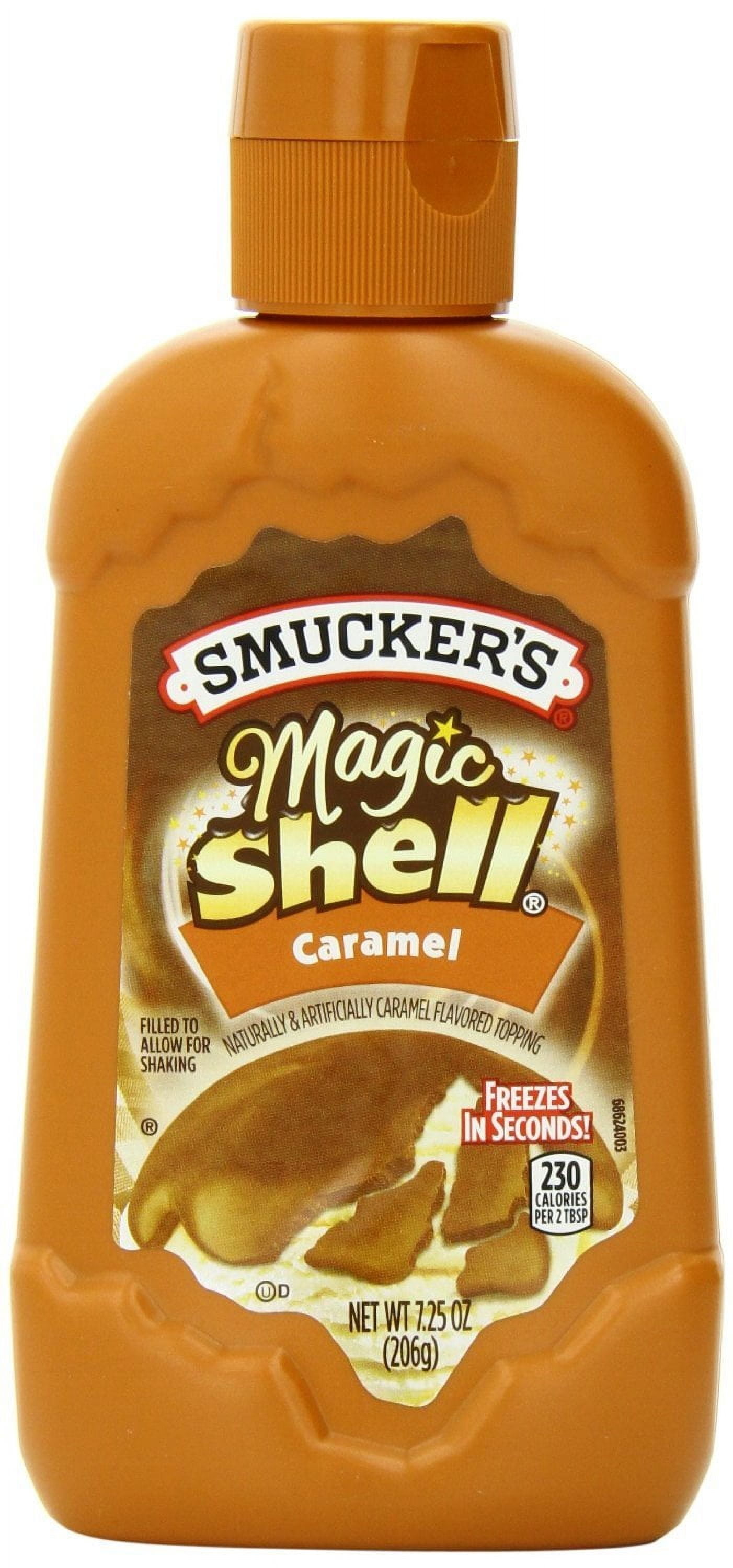 Smucker's Magic Shell Caramel Flavored Topping, 7.25 Ounce [Pack of 4 ...