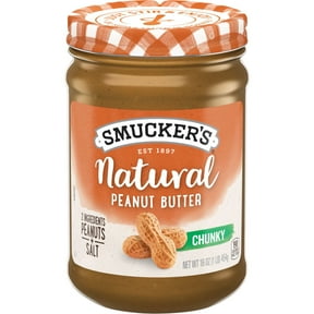 Smucker's Goober Peanut Butter & Honey Spread Stripes, 18 oz Jar ...