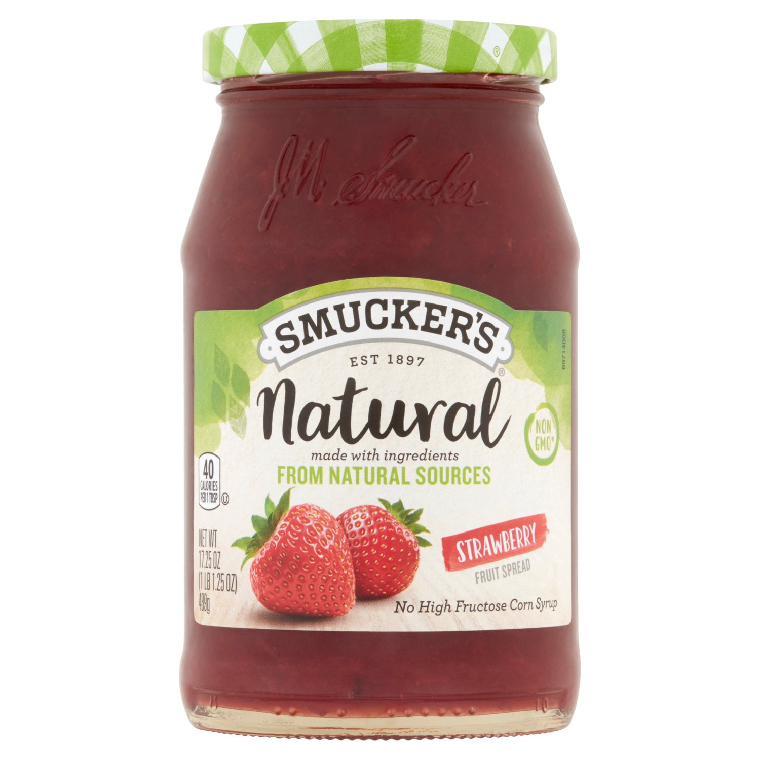 Smucker's Natural Strawberry Fruit Spread - Walmart.com