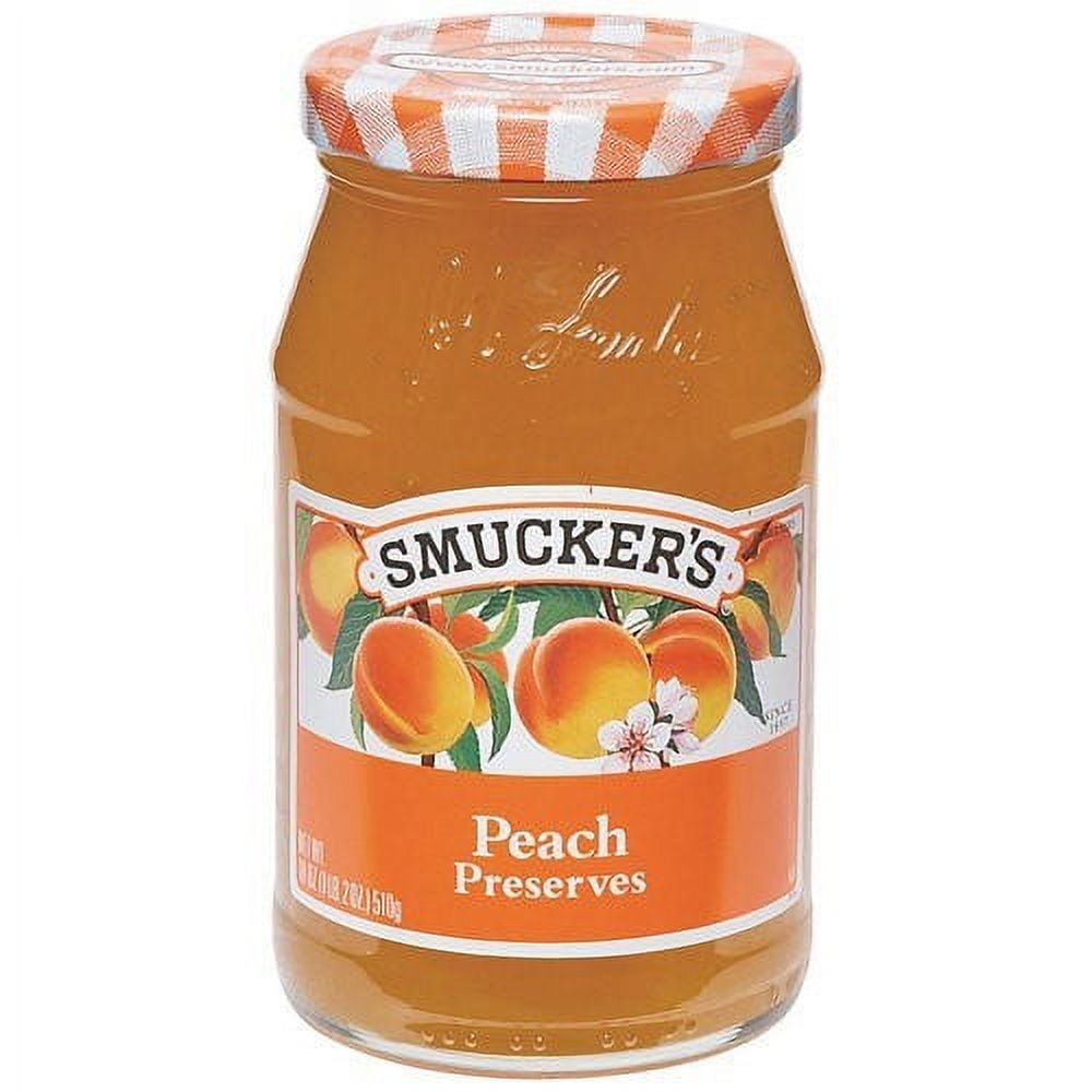 Smucker's Peach Preserves 18-Ounce (Pack of 10) - Walmart.com