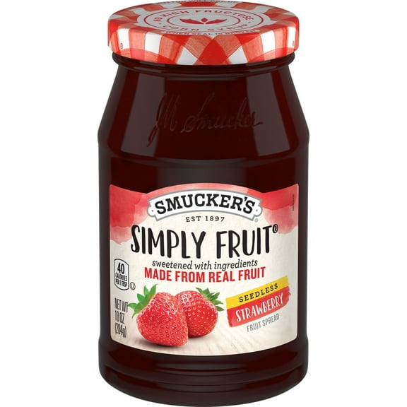 Smucker's Seedless Strawberry Jam 18 oz. (Pack of 3) - Walmart.com