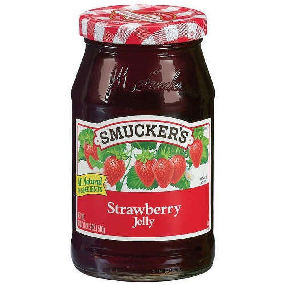Smucker's Strawberry Jelly, 18 Oz (Pack of 3) - Walmart.com