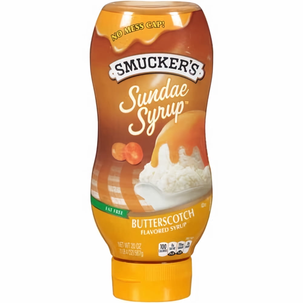 Smucker's Sundae Butterscotch Syrup 20 oz Bottle (Pack of 5) - Walmart.com