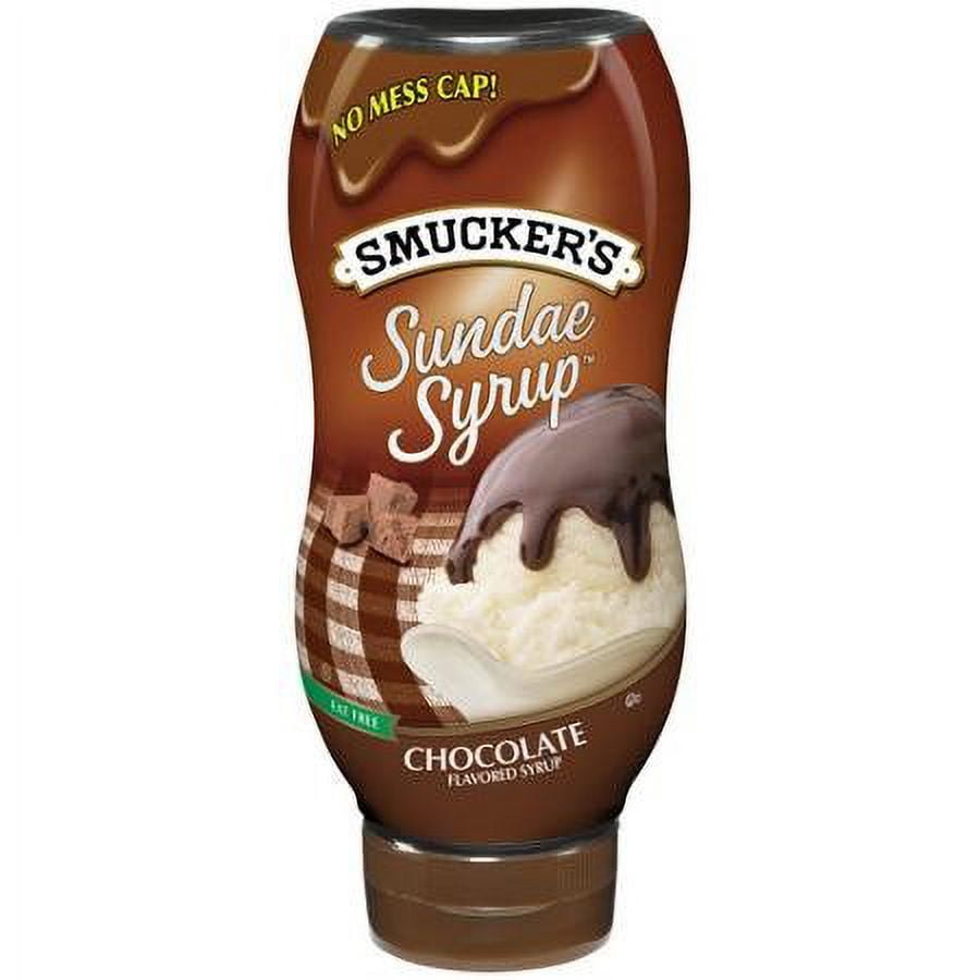 Smucker's Sundae Syrup Chocolate Flavored Syrup (Pack of 36) - Walmart.com