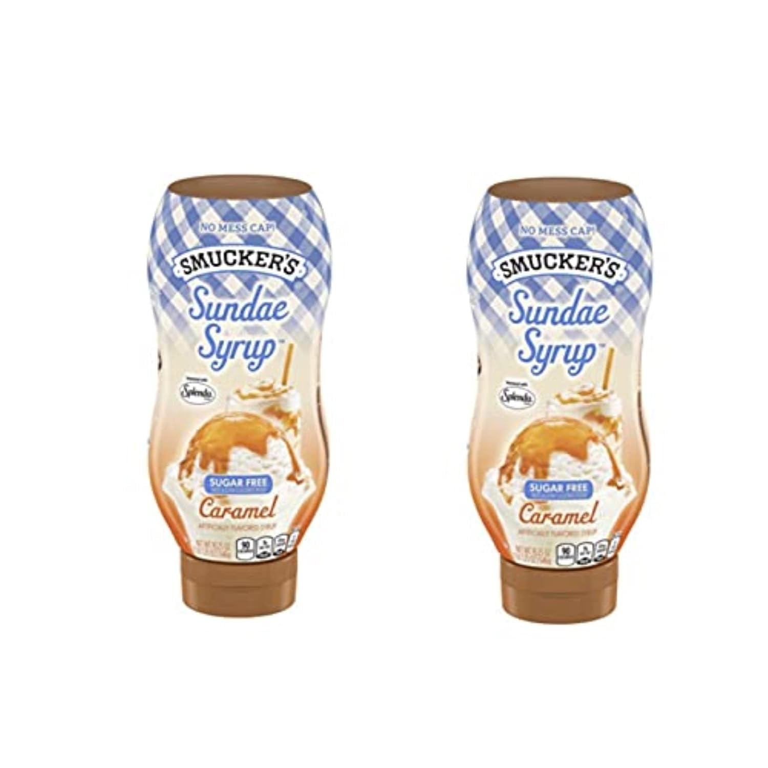 Smucker's Sundae Syrup Sugar Free Caramel, 19.25 OZ Pack of 2 - Walmart.com