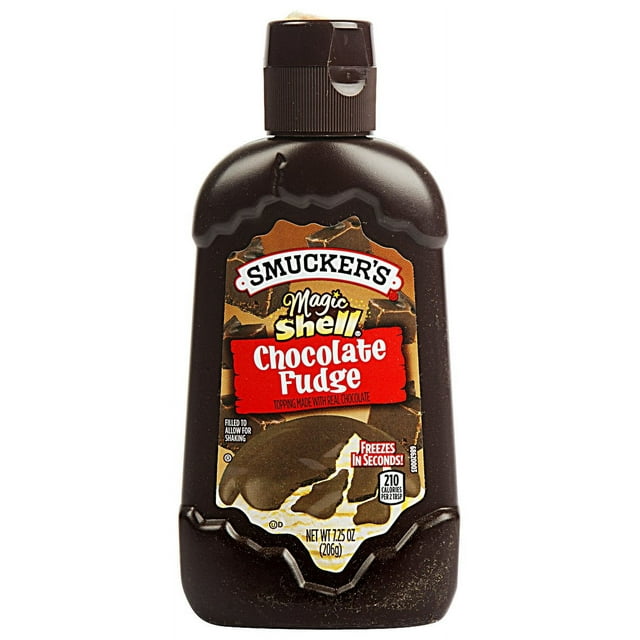Smuckers Magic Shell Chocolate Fudge Flavor Topping Packaging May Vary ...