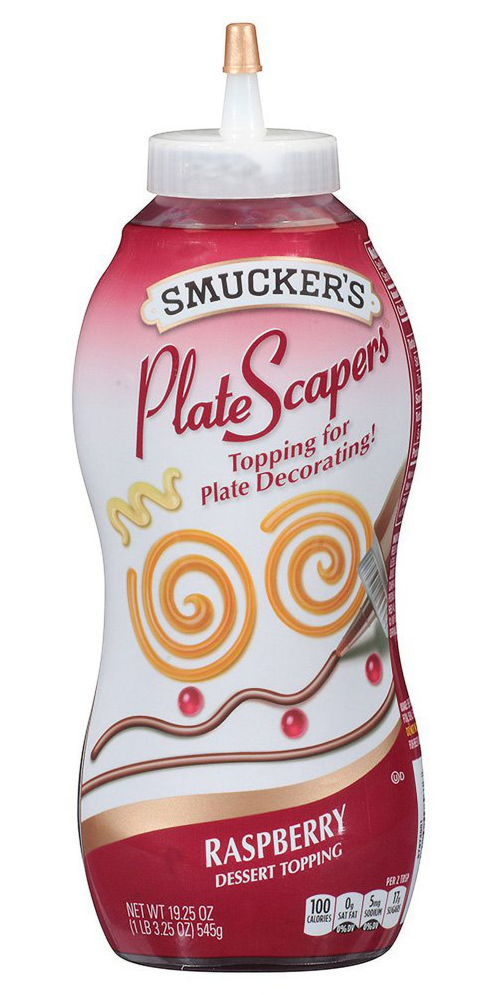 Smuckers Plate Scraper, Raspberry, 19.25 Ounce Packaging May Vary ...