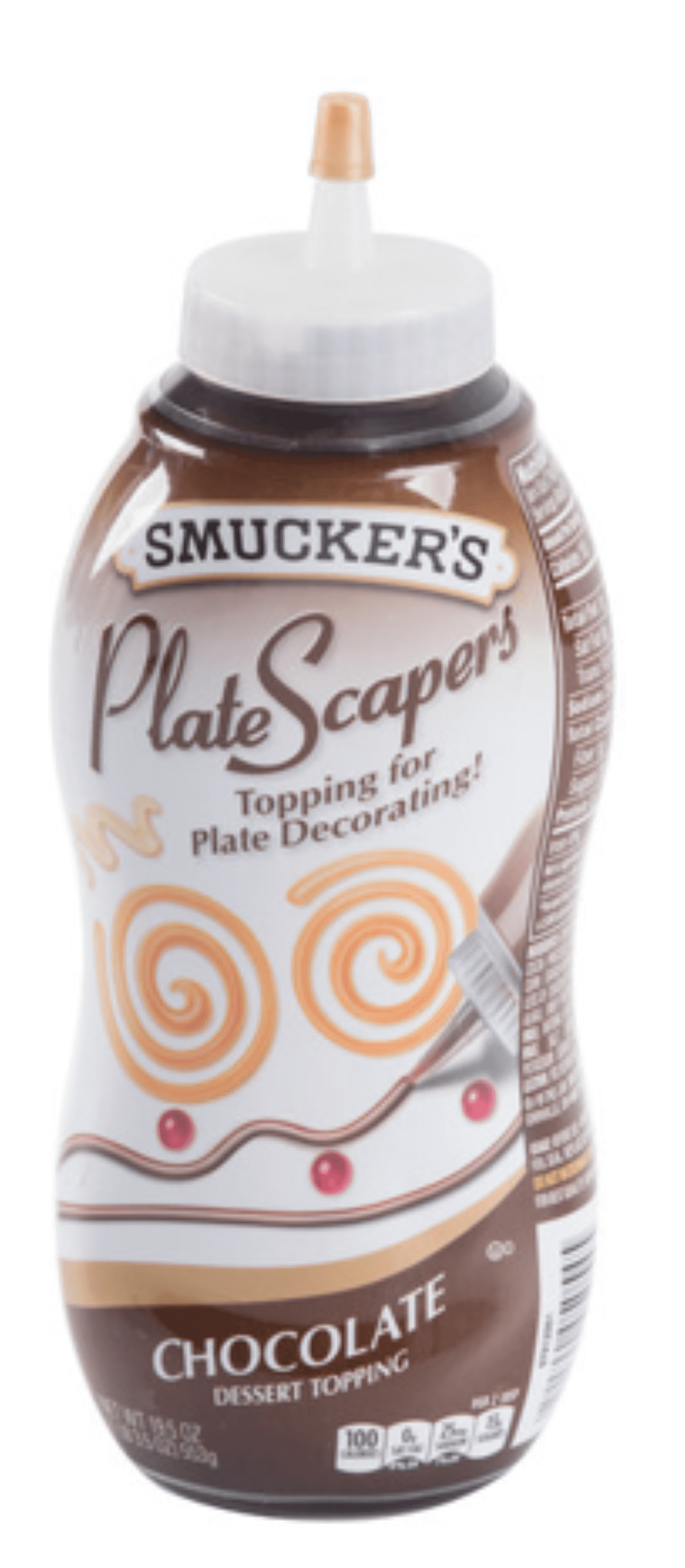 Smuckers Platescrapers Plate Decorating Dessert Topping Chocolate 19.5 ...