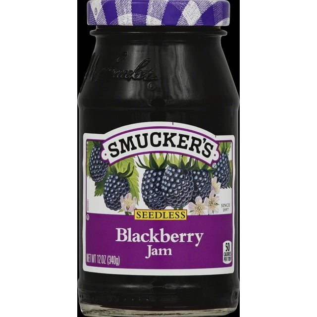 Smuckers Seedless Blackberry Jam, 12 Ounce -- 12 per case. - Walmart.com