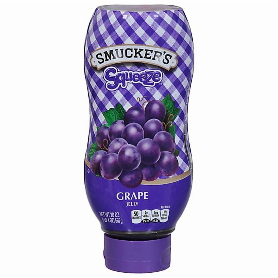 Smuckers Squeeze Jelly Grape - 20 Oz - Walmart.com