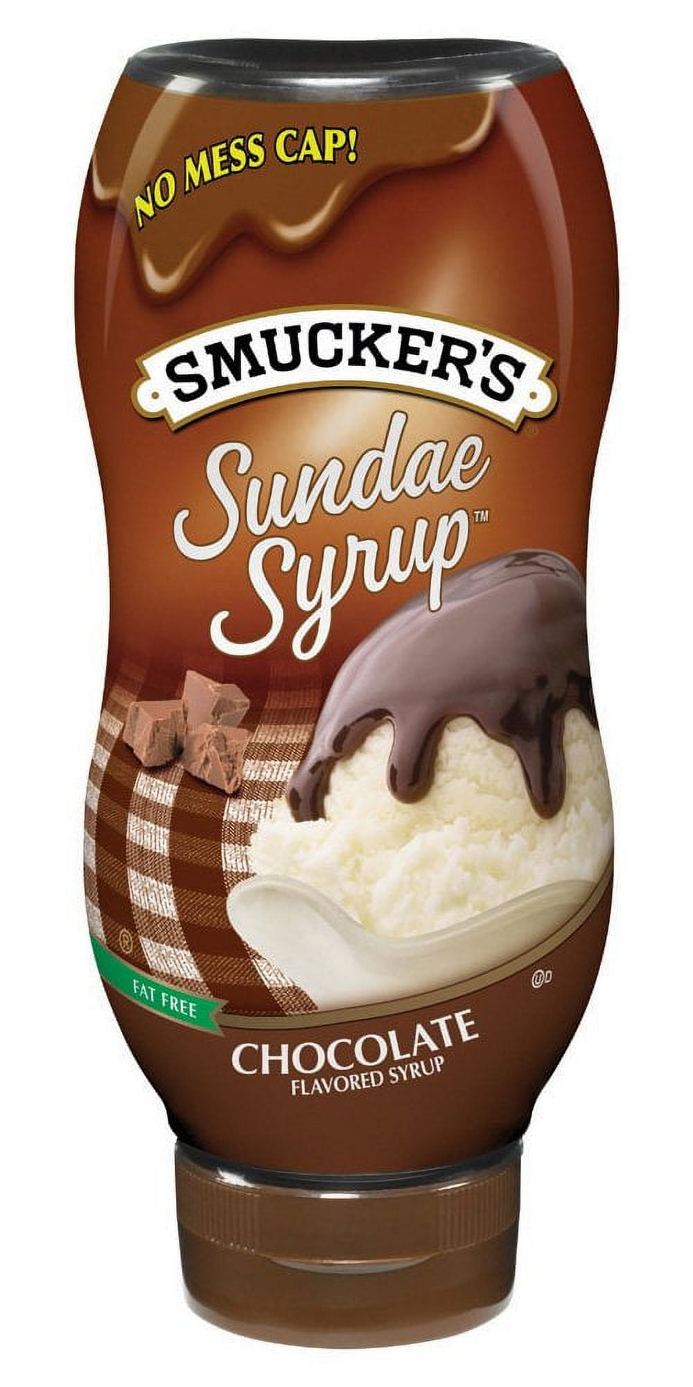Smuckers Sundae Syrup Chocolate Flavored Syrup, 20-Ounce (Pack Of 6 ...