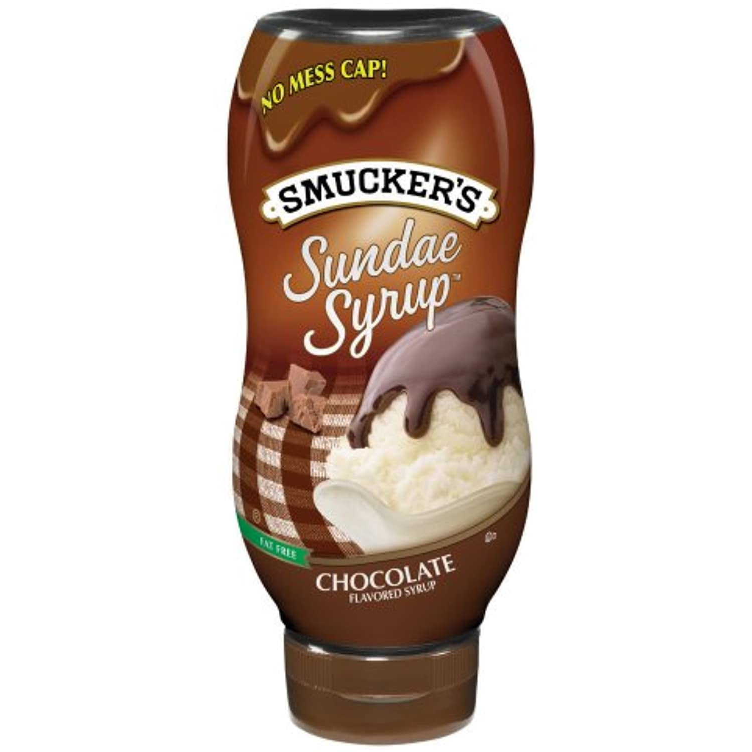 Smucker's Sundae Syrup Chocolate Flavored Syrup, 20-Ounce (Pack of 6 ...