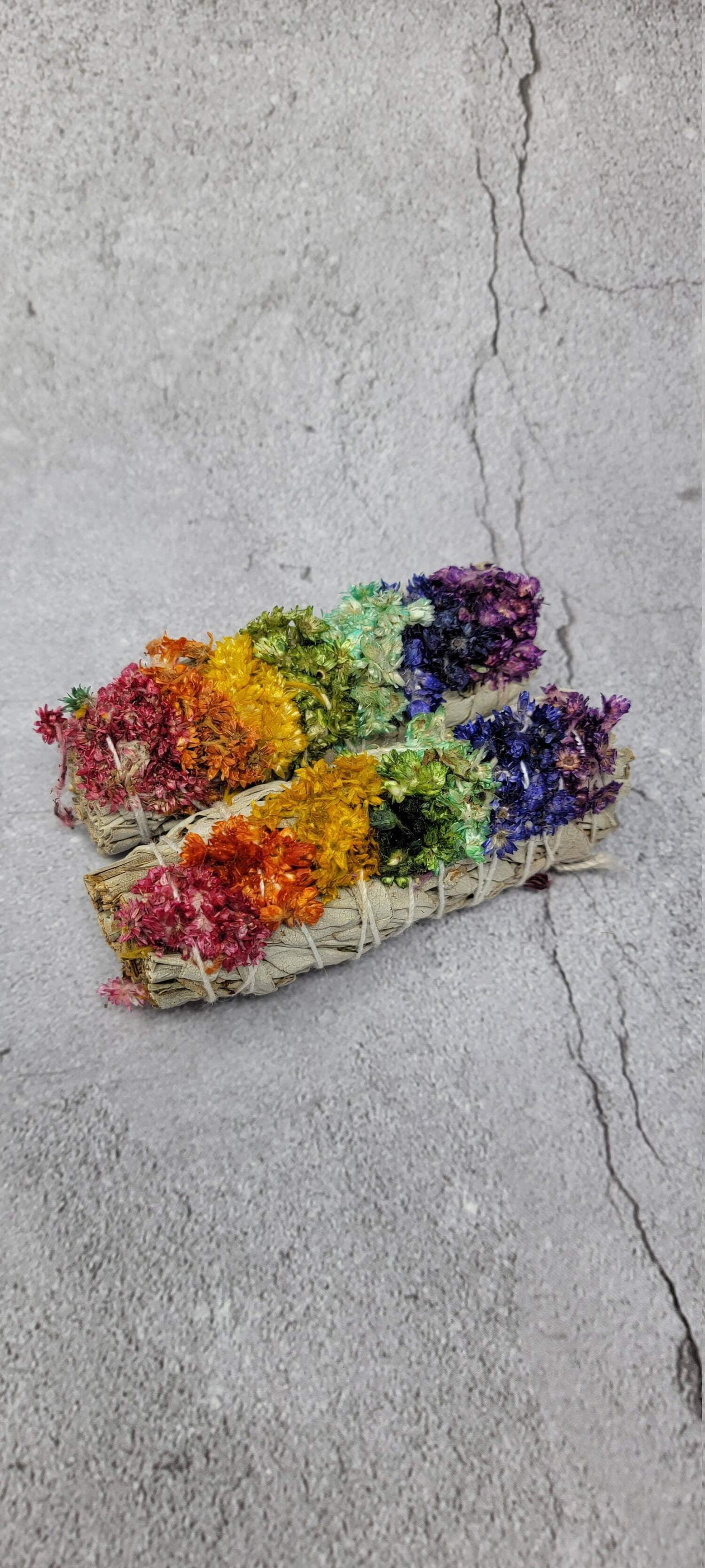 Smudge 7 Chakra Sage Floral - Walmart.com