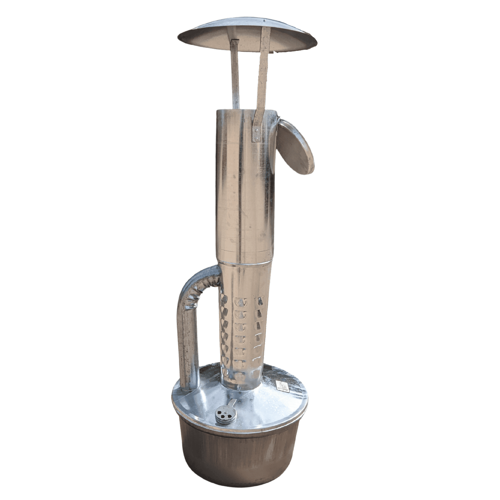 Smudge Pot Direct Outdoor Heater 75000 BTU Stainless Steel Diesel Patio ...