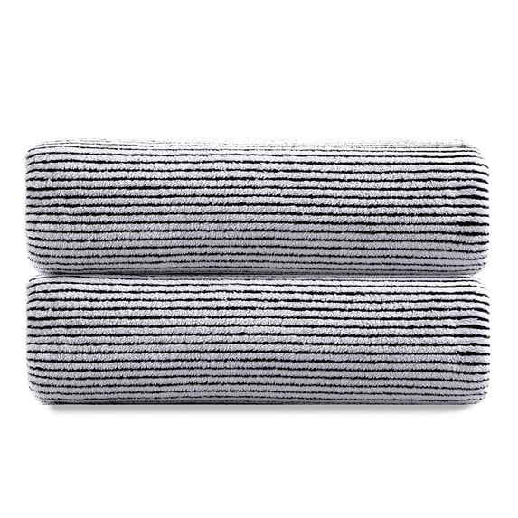 Smuge 2 Pack Hand Towel Set, Soft Microfiber Quick Dry Highly Absorbent ...