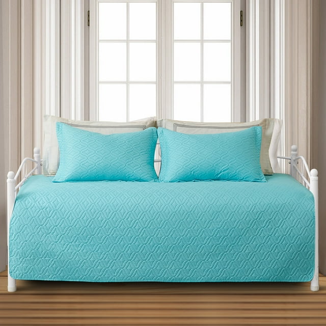 Smuge 3 Piece Daybed Cover Set, Double Sided Quilting Classic Design for All Season, Matching 2 ...