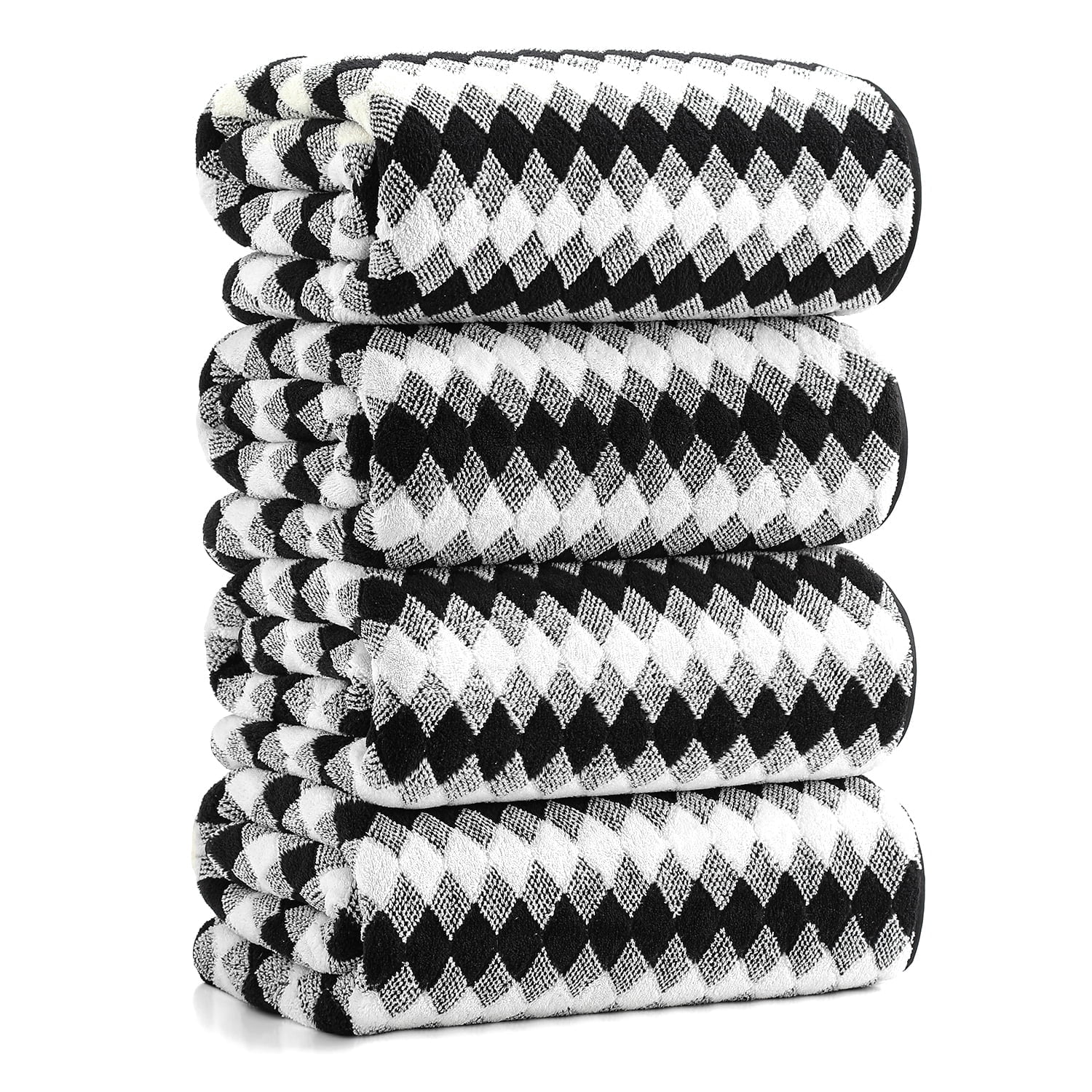 Smuge 4 Pack Bath Towels Extra Large 35"x 70"Highly Absorbent Quick Dry ...