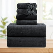 Home Essence Roman Super Soft 6 Piece Cotton Towel Set - Walmart.com