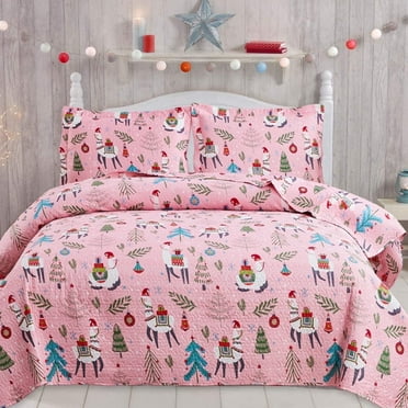 Christmas Bedding Set Twin Full Queen King Size Christmas Quilt ...