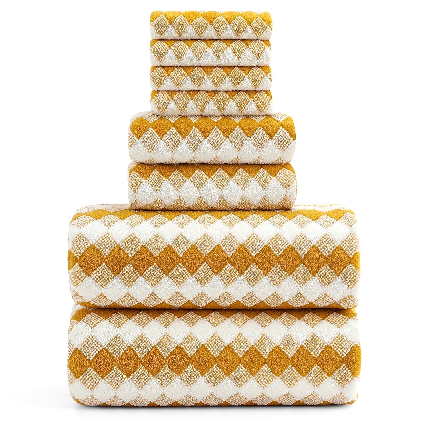 Smuge Extra Large Bath Towel Sets of 8, 2 Large Bath Towels Oversized ...