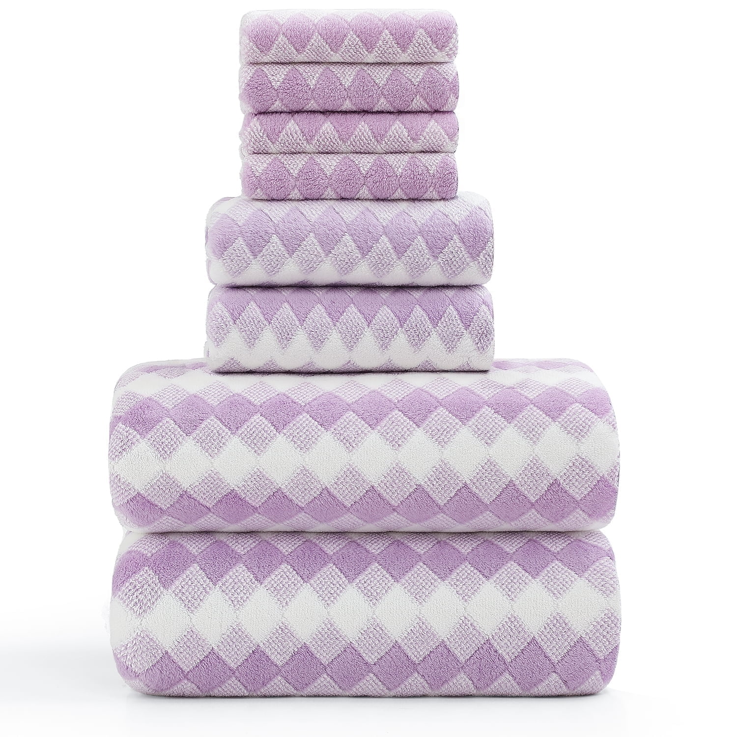 Walmart Black Friday Deals 2025 - Smuge Extra Large Bath Towel Sets of 8 with Microfiber, Quick ...