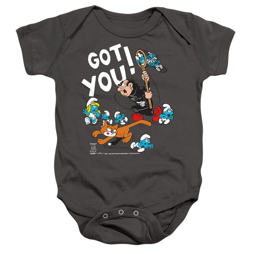 Smurfs Gargamel and Azrael Unisex Infant Snap Suit for Baby,Gargamel ...