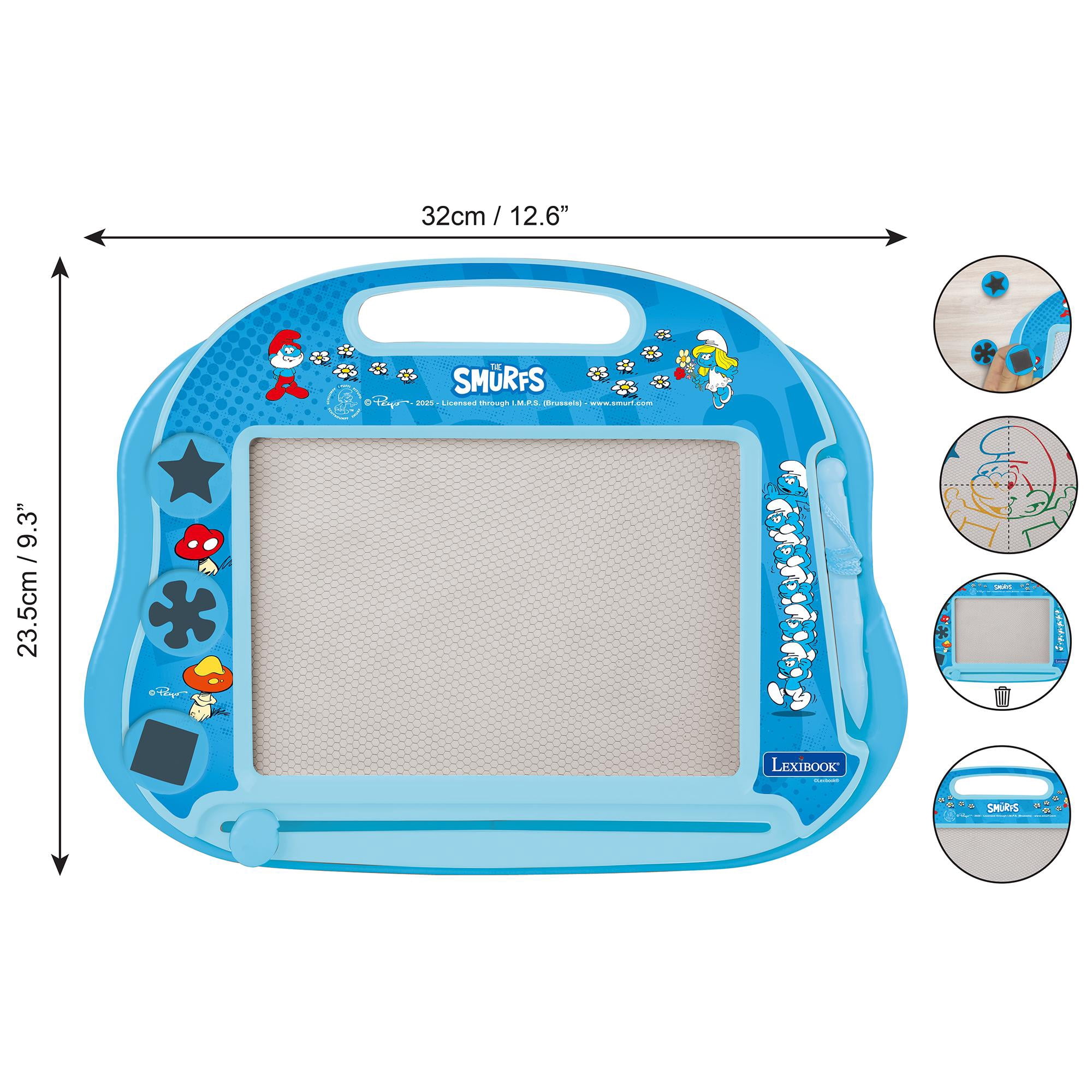 Lexibook The Smurfs A5 Magic Slate, Blue - Walmart.com