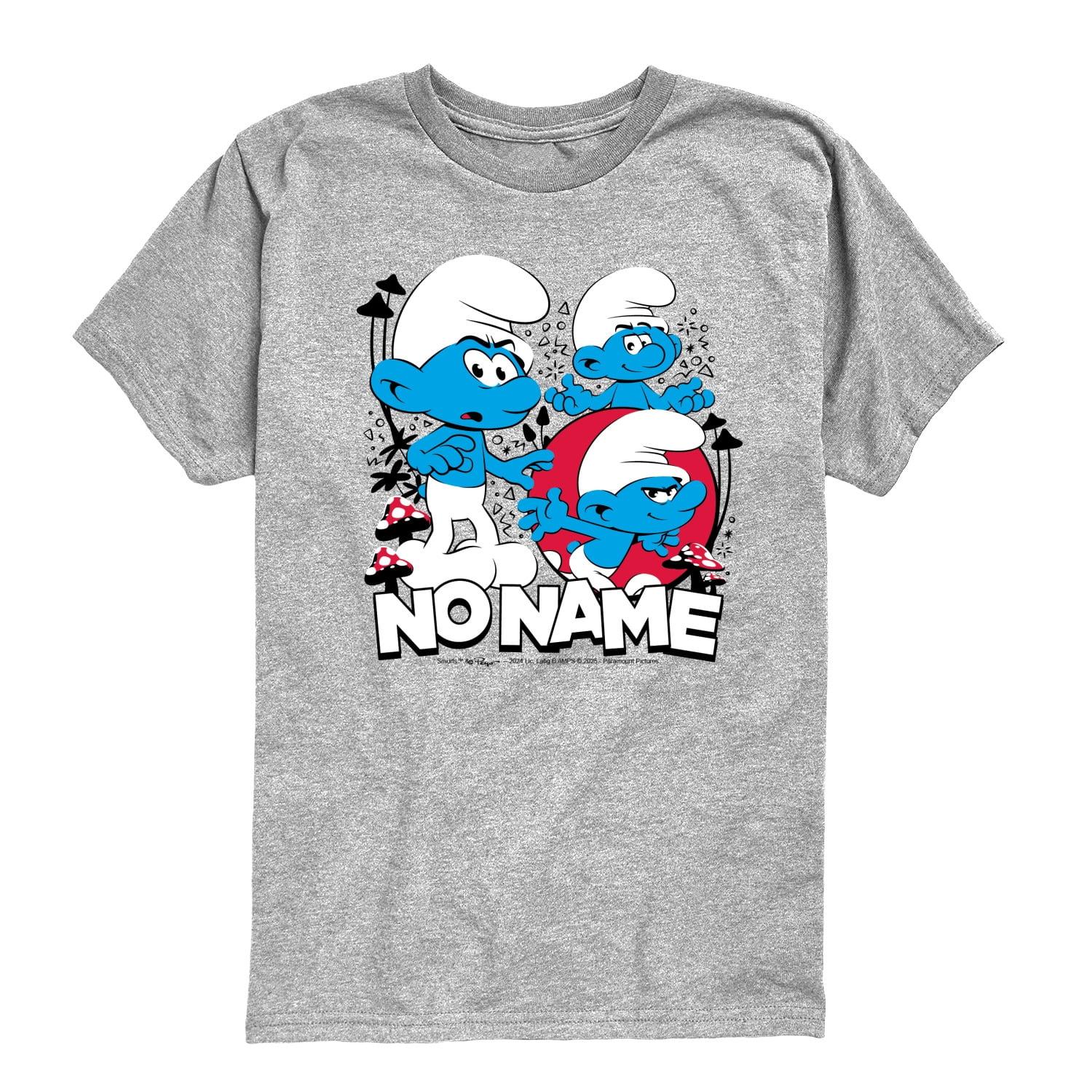 Smurfs - No Name - Kids Youth Short Sleeve Tee - Walmart Business Supplies