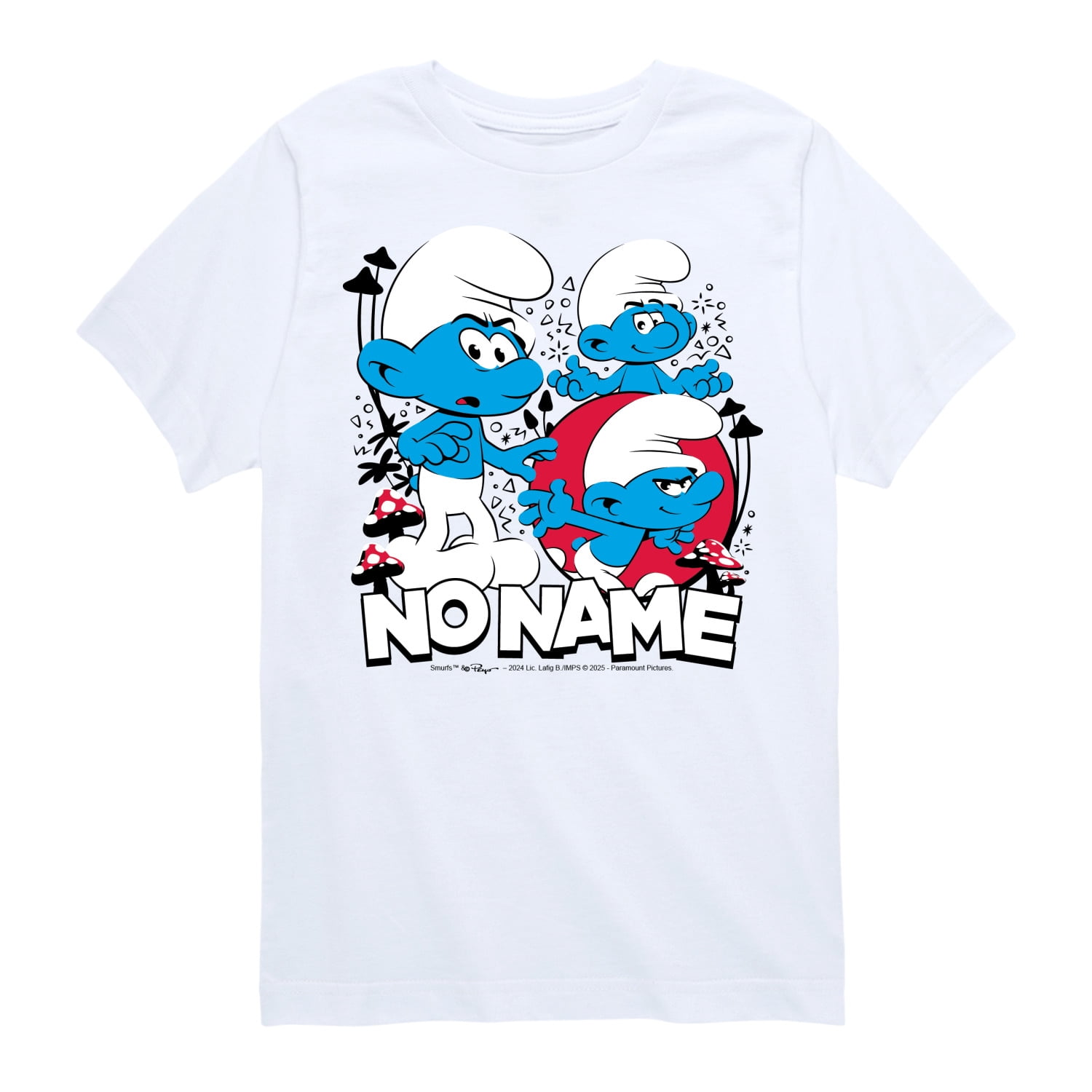 Smurfs - No Name - Kids Youth Short Sleeve Tee - Walmart.com