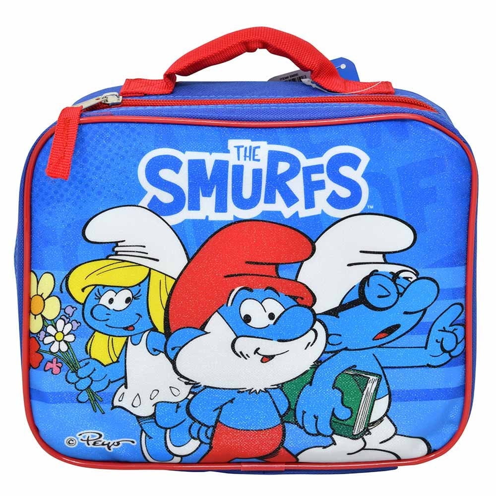 Smurfs Rectangle Lunch Bag, 3+ YEARS - Walmart.com