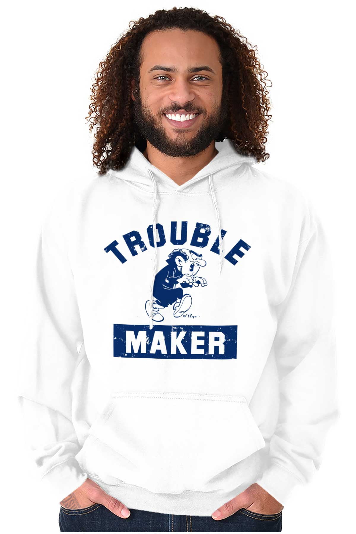 Smurfs Trouble Maker Gargamel Funny Unisex Plus Size Hoodie Brisco ...