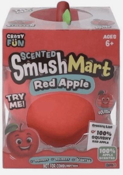 SmushMart Jumbo Squishy Apple-Slow-Rising Squishy Figure, Bread ...