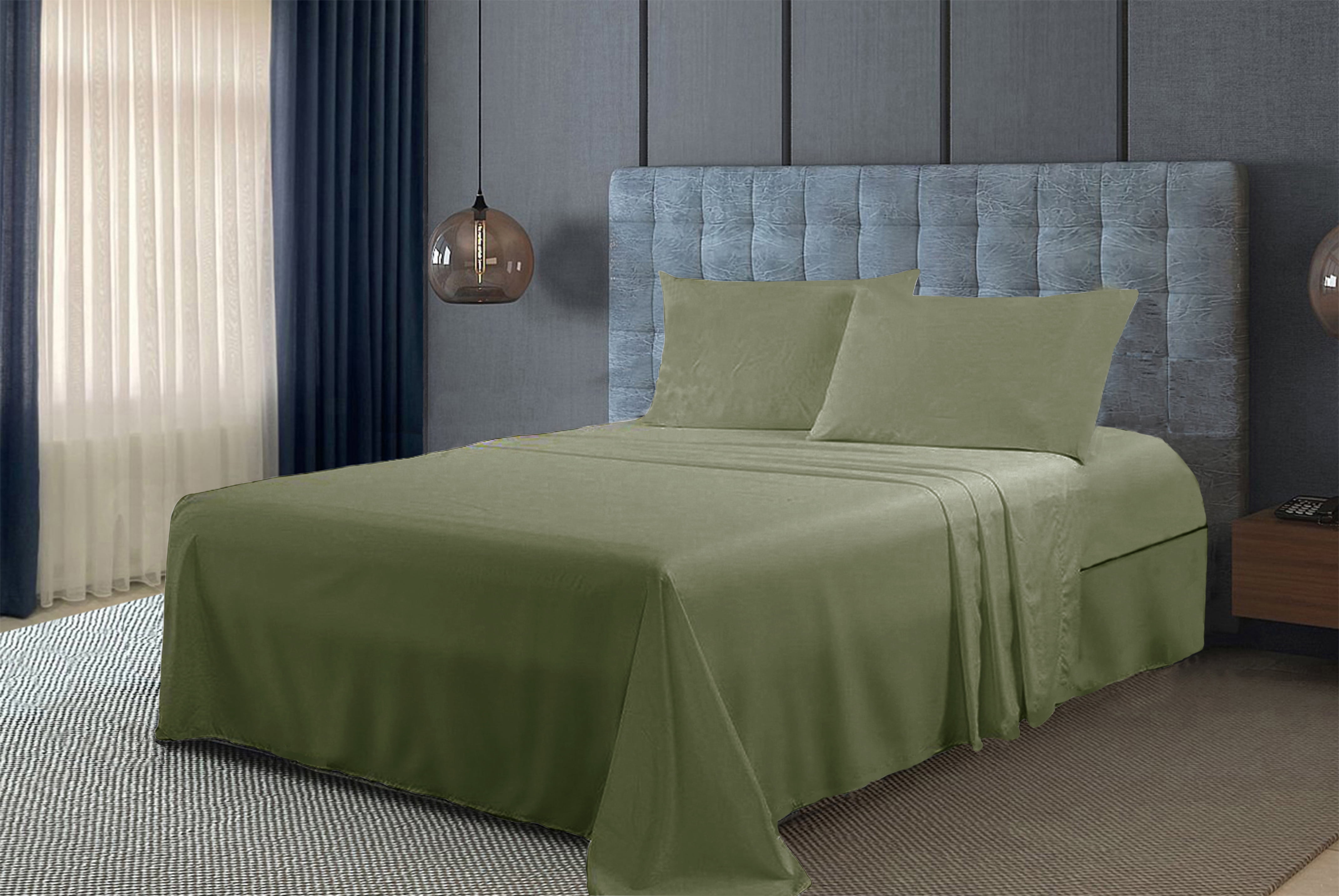 Smyrna Full Size Bamboo Derived Rayon Sheets Set, Deep Pockets, Softer ...