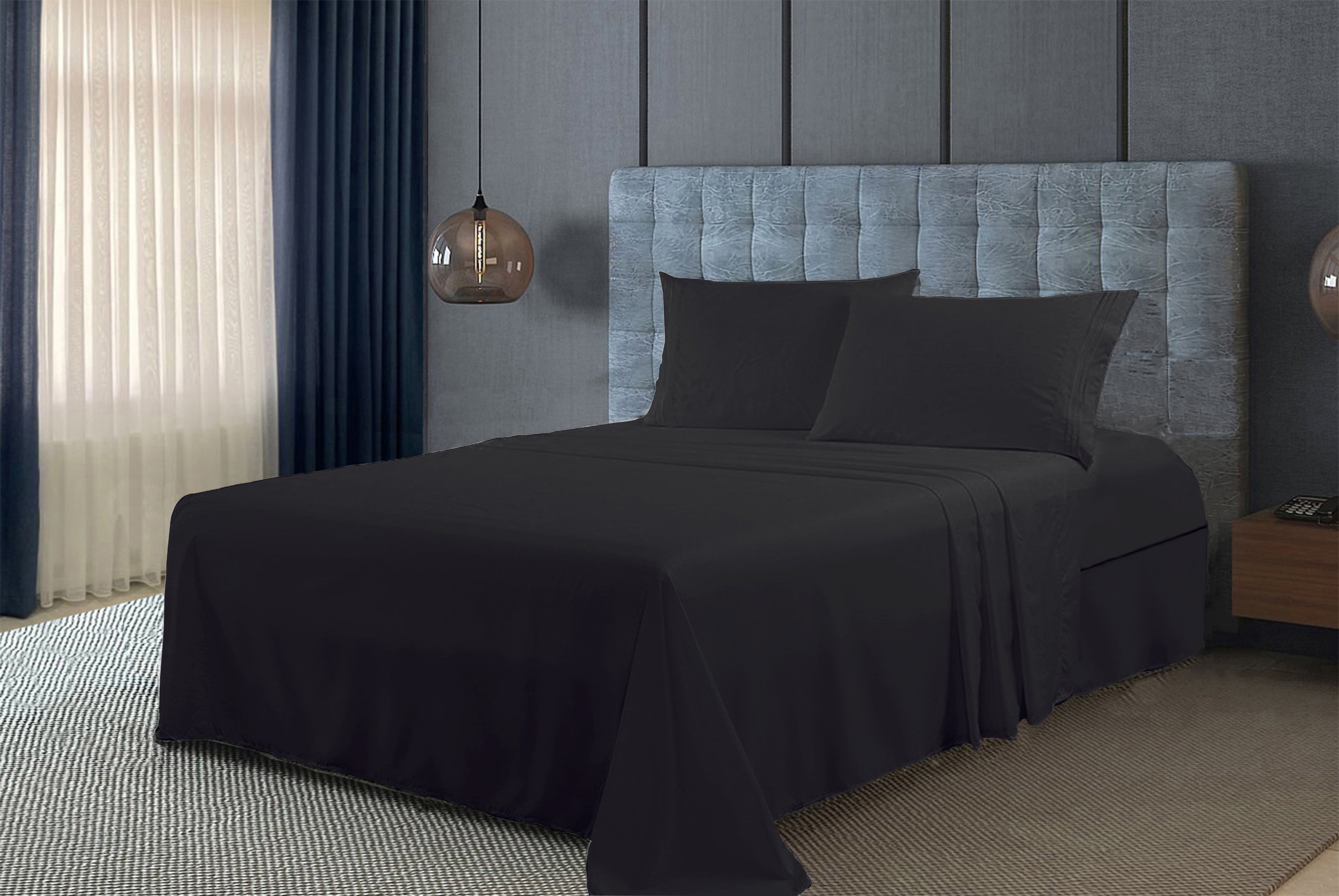 Smyrna Queen Size Bamboo Derived Rayon Sheets Set, Deep Pockets, Softer ...