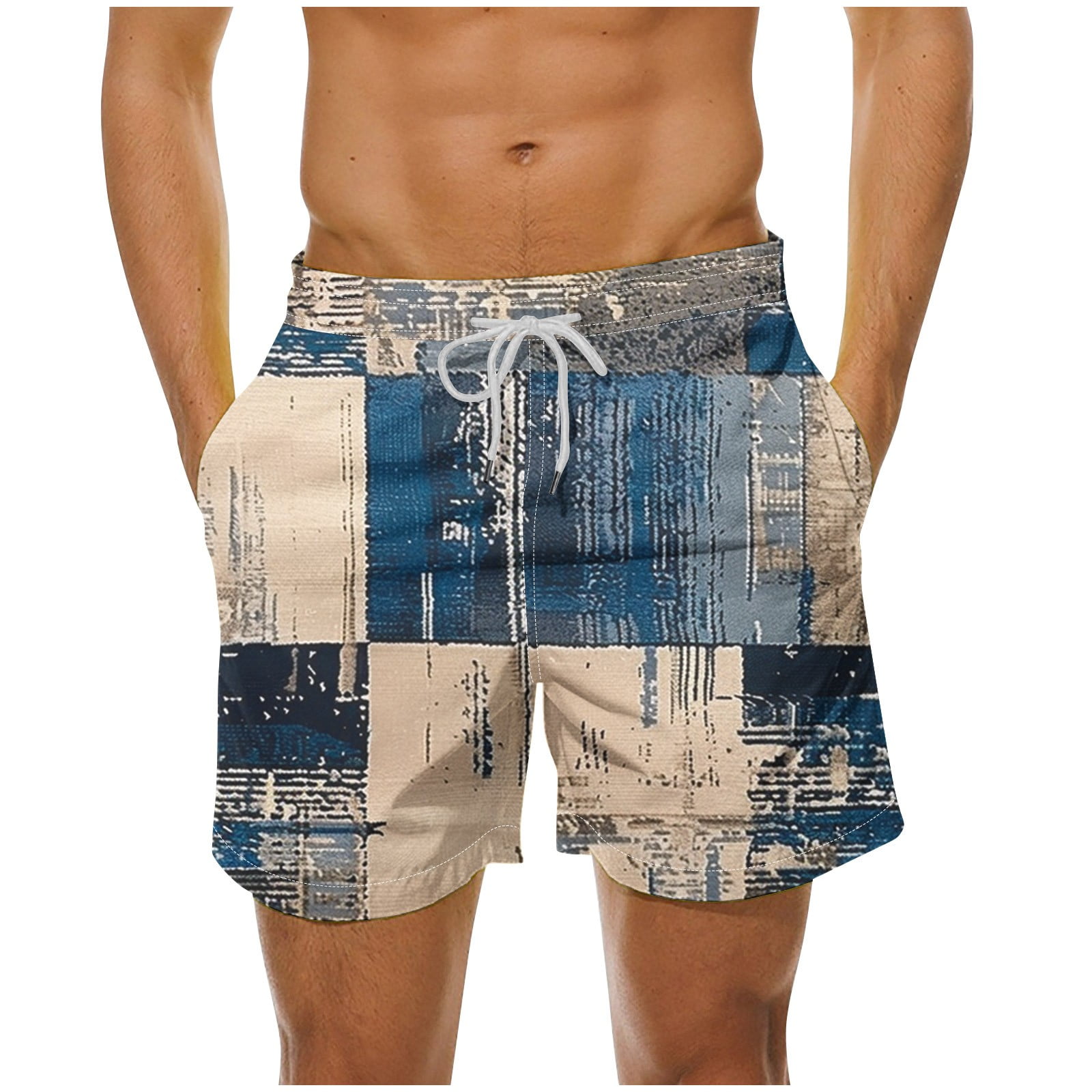 SnZhen Swim Under $15 Mens Swimming Trunks Men's Summer Loose Beach ...