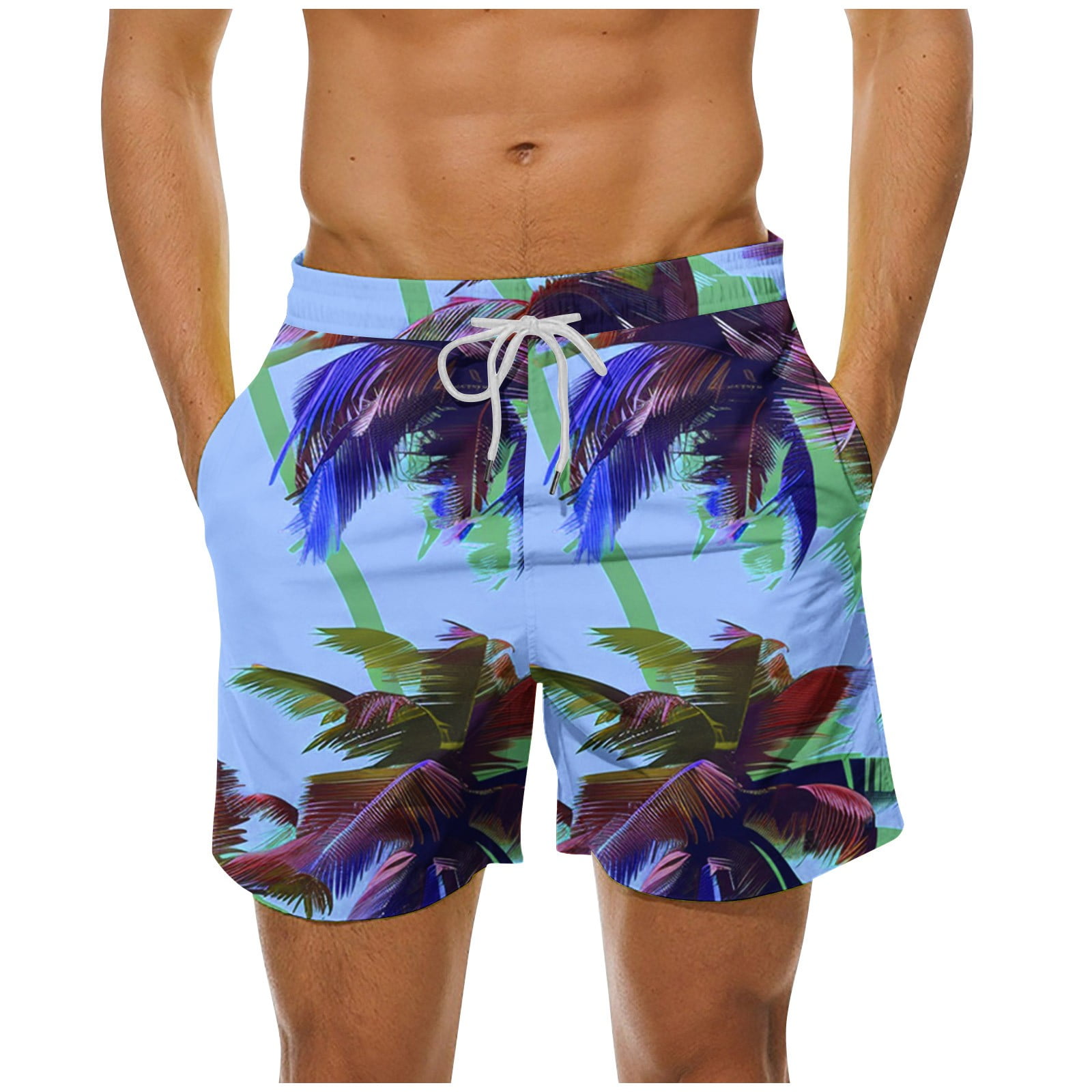 SnZhen Swim Under $15 Mens Swimming Trunks Men's Summer Loose Beach ...