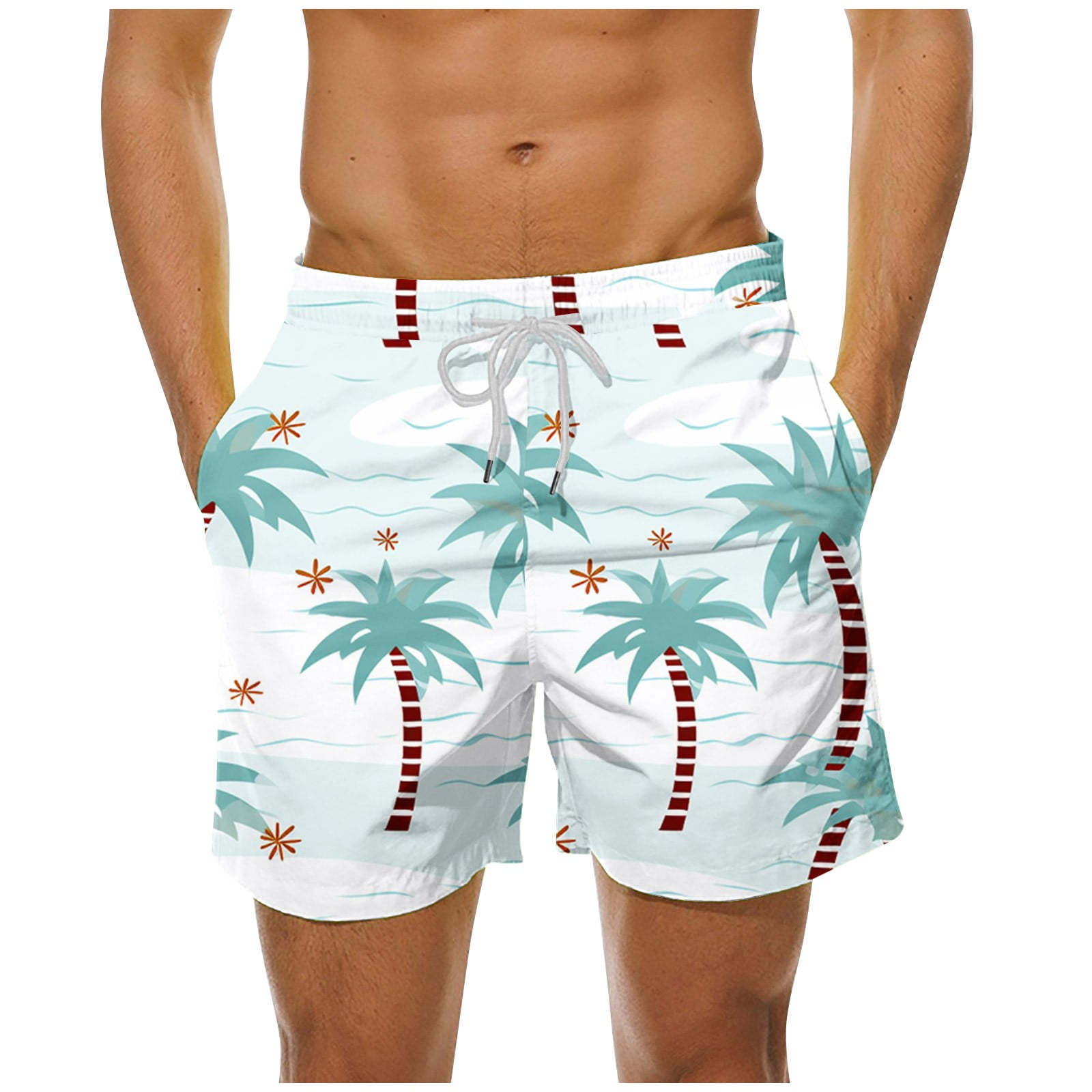 SnZhen Swim Under $15 Mens Swimming Trunks Men's Summer Loose Beach ...
